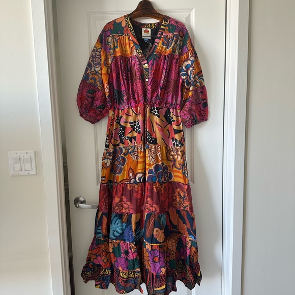 FARM Rio | Dresses | Farm Rio X Anthro Maxi Dress | Poshmark